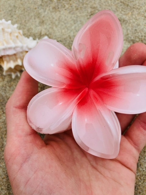 Hawaiian Flower Claw Clips - Etsy