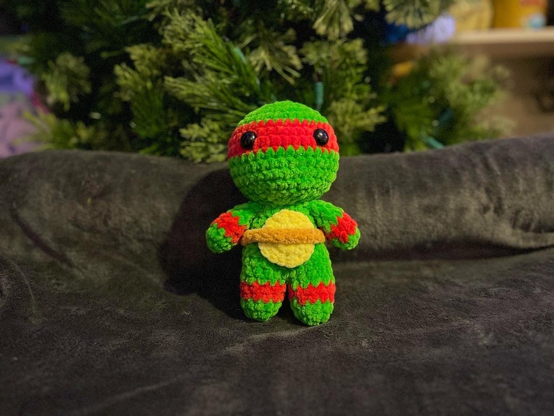 Handmade Crocheted Ninja Turtles - Etsy