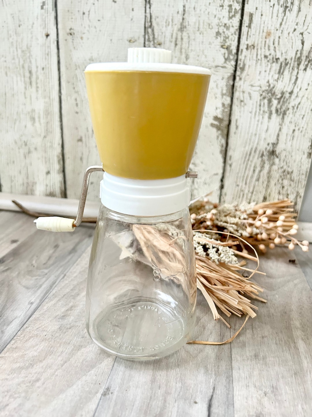 Retro Nut Chopper Vintage Federal Housewares Hand Crank Nut Grinder ...