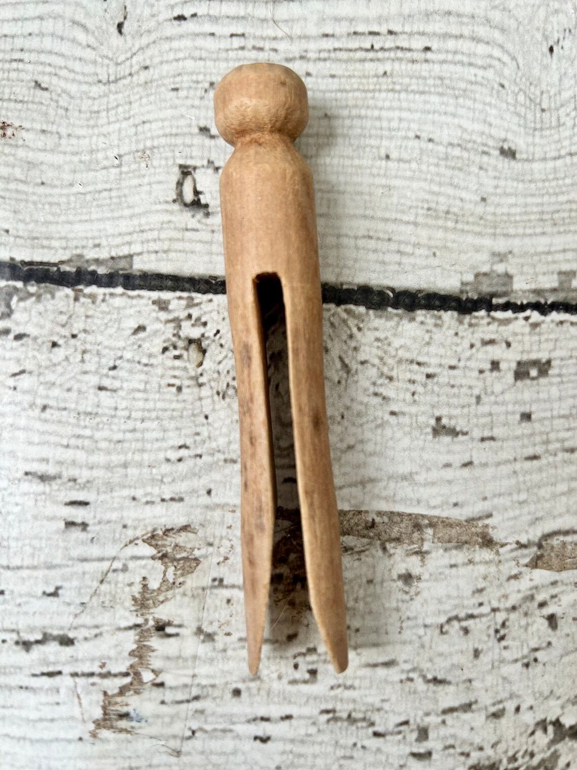 Vintage Peg Clothes Pin Wooden Antique Farmhouse Decor - Etsy