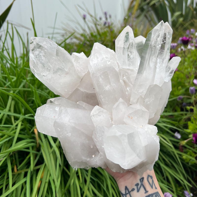 Giant Crystal Cluster - Etsy