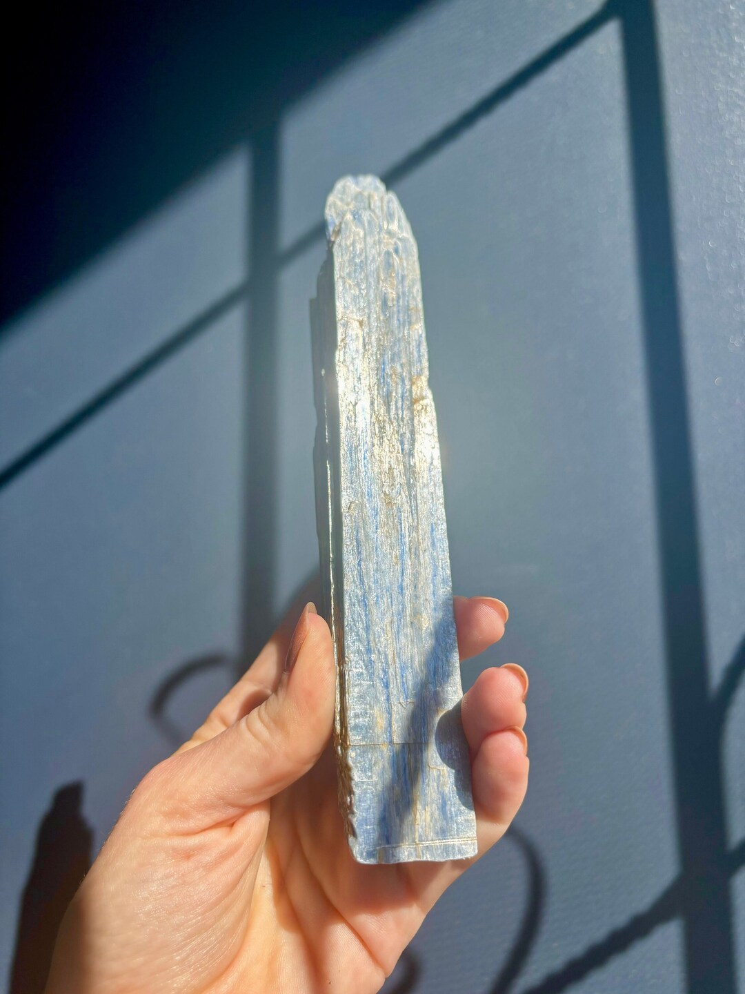 Large Kyanite Fan Wand - Raw Natural Specimen - Collectors Cabinet ...