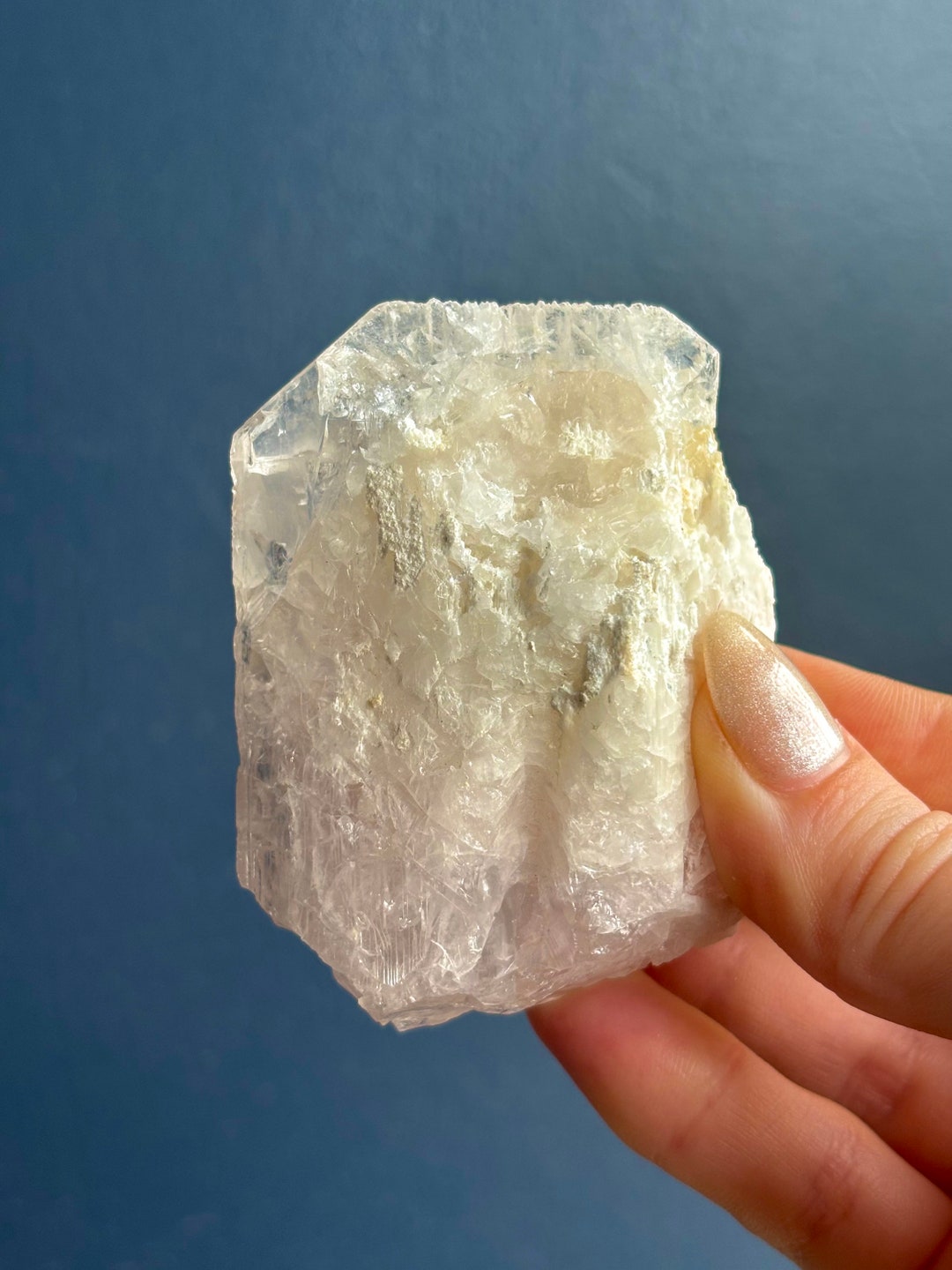 Large Danburite Crystal Specimen From Charcas, Mexico Pink Core Gemmy ...