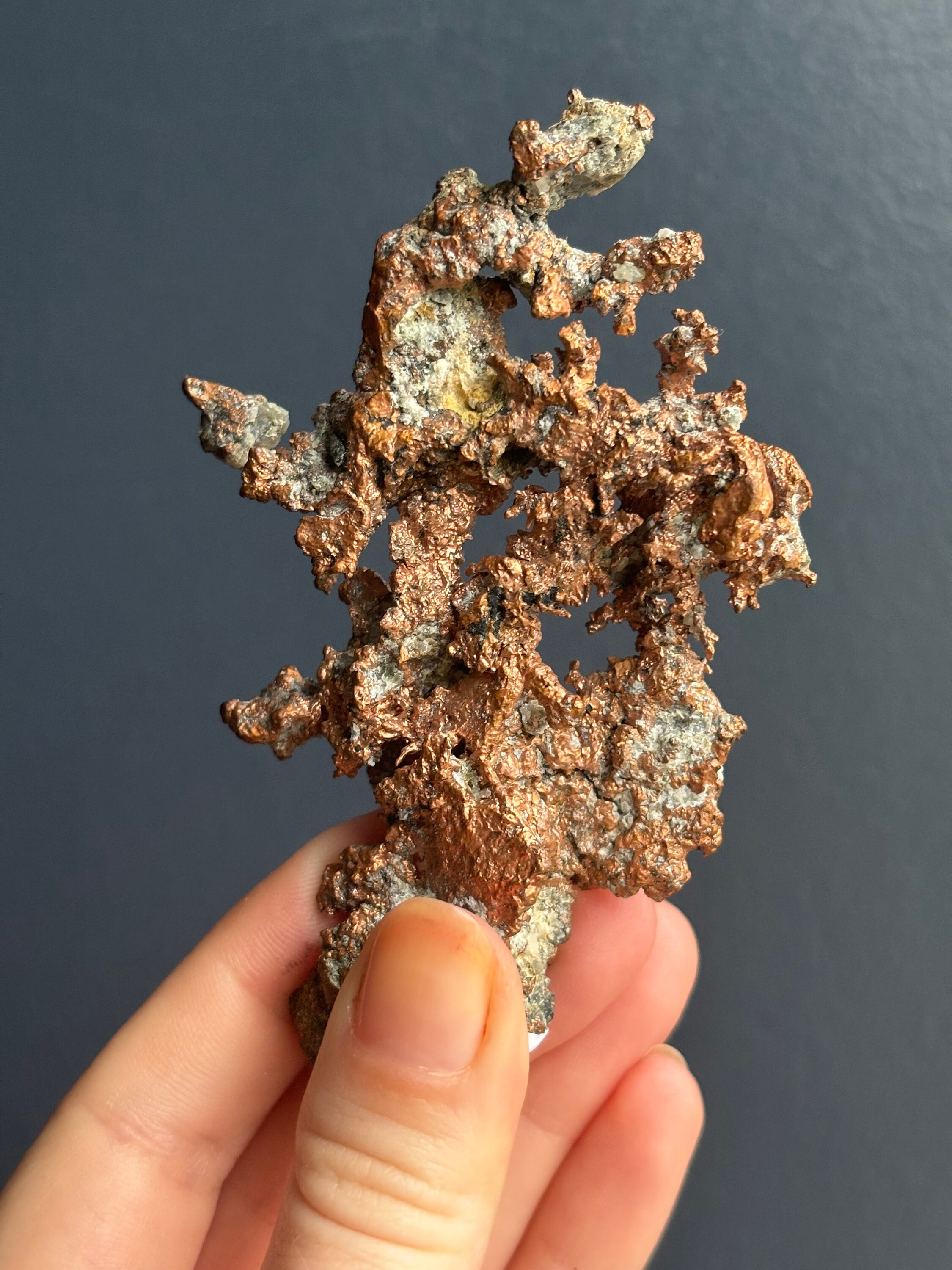 Copper Ore Specimen Raw Cabinet Piece Mineral Collectors - Etsy