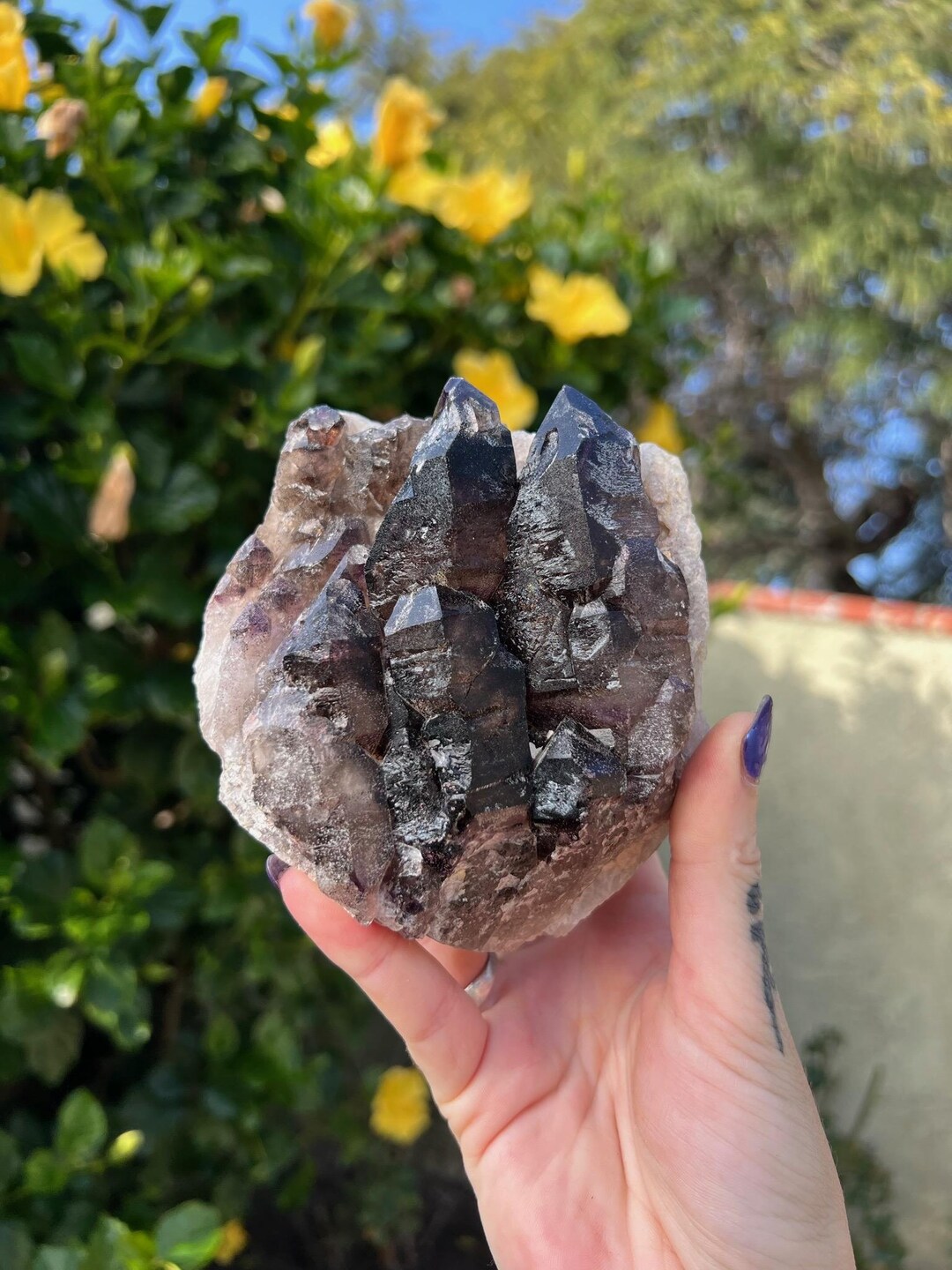 Rare Elestial Super Seven Quartz Specimen, Espiritu Santo, Brazil - Etsy