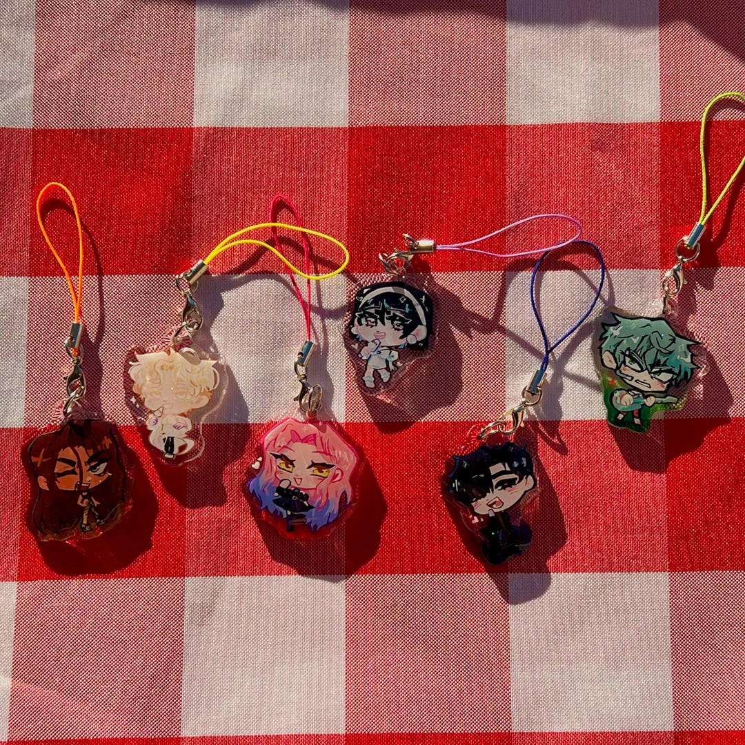 Alien Stage Phone Charms | Epoxy Glitter | 1.5 In - Etsy
