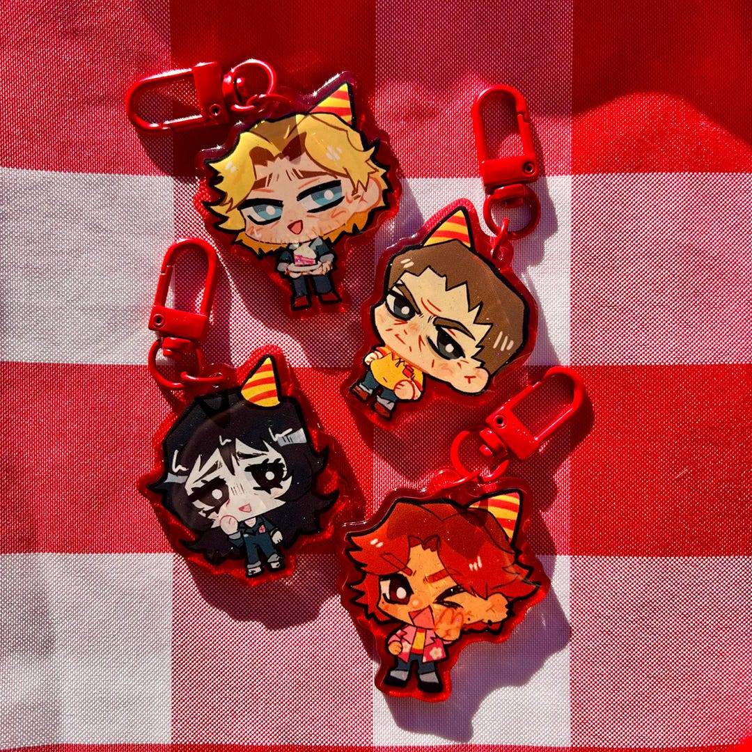 Mouthwashing Charms Epoxy Glitter Keychains | 2in - Etsy