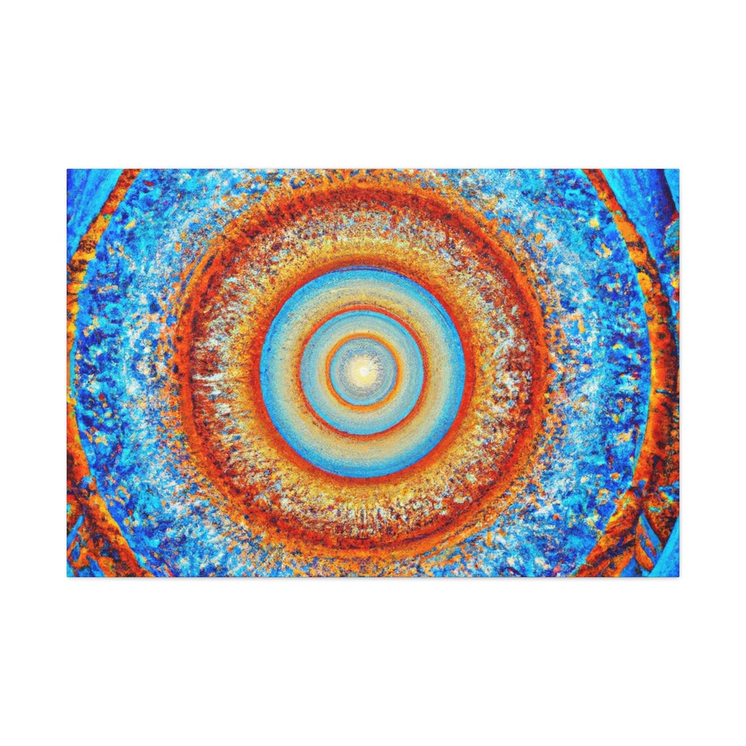 Ripple Refraction - Canvas - Etsy