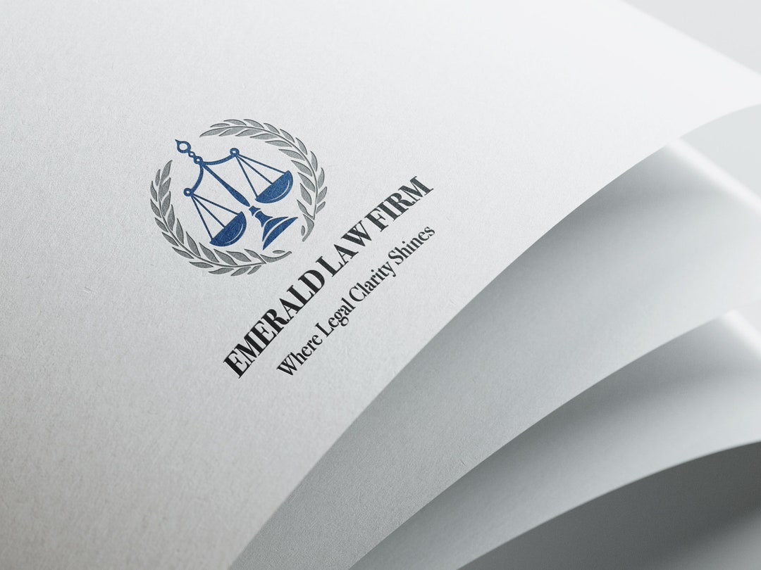 Lawyer Logo Design, Law Firm Logo Template, Attorney Logo Design ...