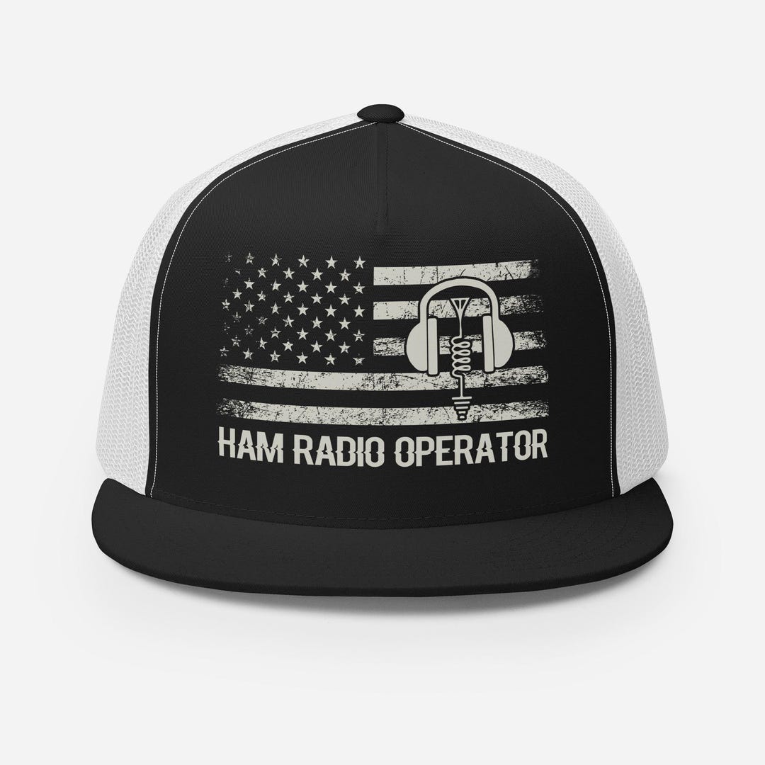 Ham Radio Trucker Cap. Ham Radio Gift. Amateur Radio Gift. Ham Radio ...