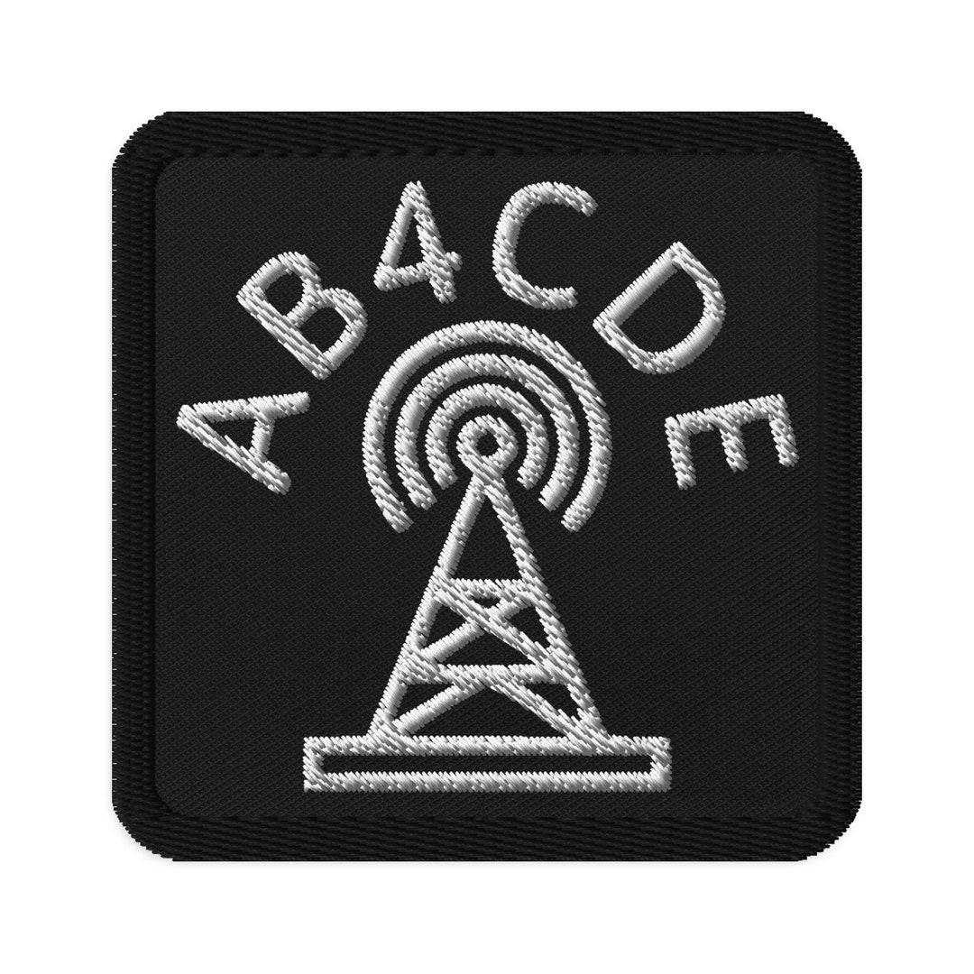 Ham Radio Callsign Patch. Ham Radio Gift. - Etsy