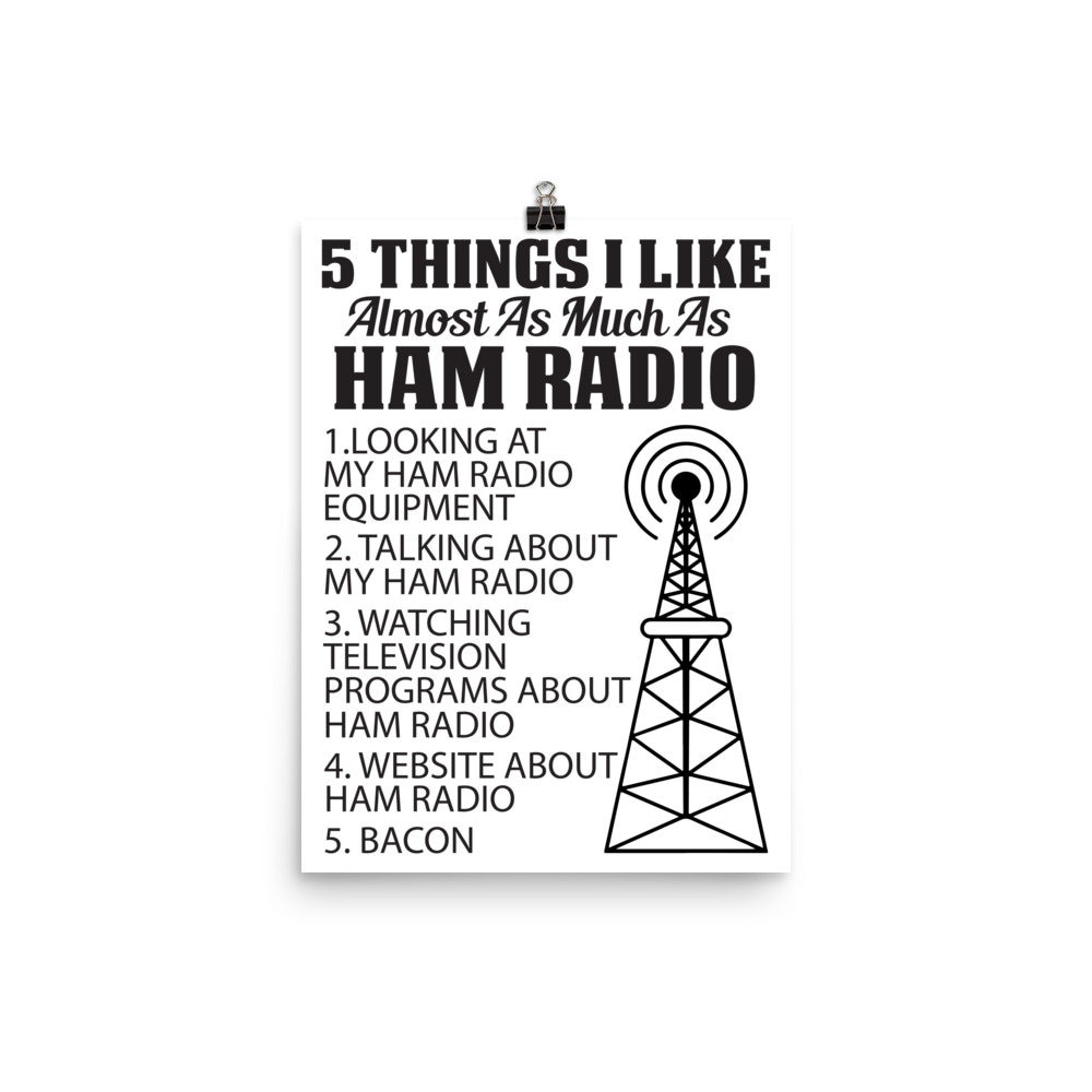 Ham Radio Poster - Etsy