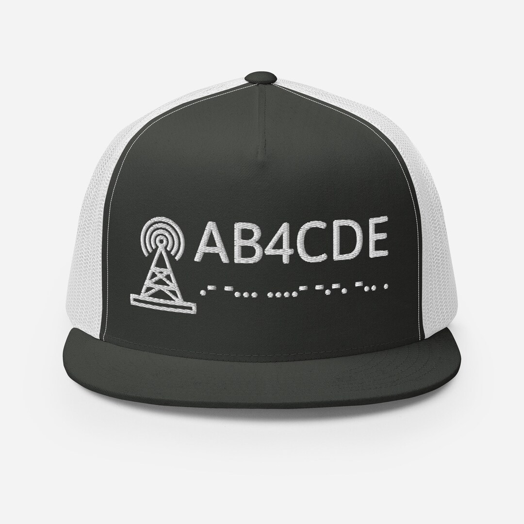 Ham Radio Trucker Cap. Ham Radio Gift. Amateur Radio Gift. Ham Radio ...