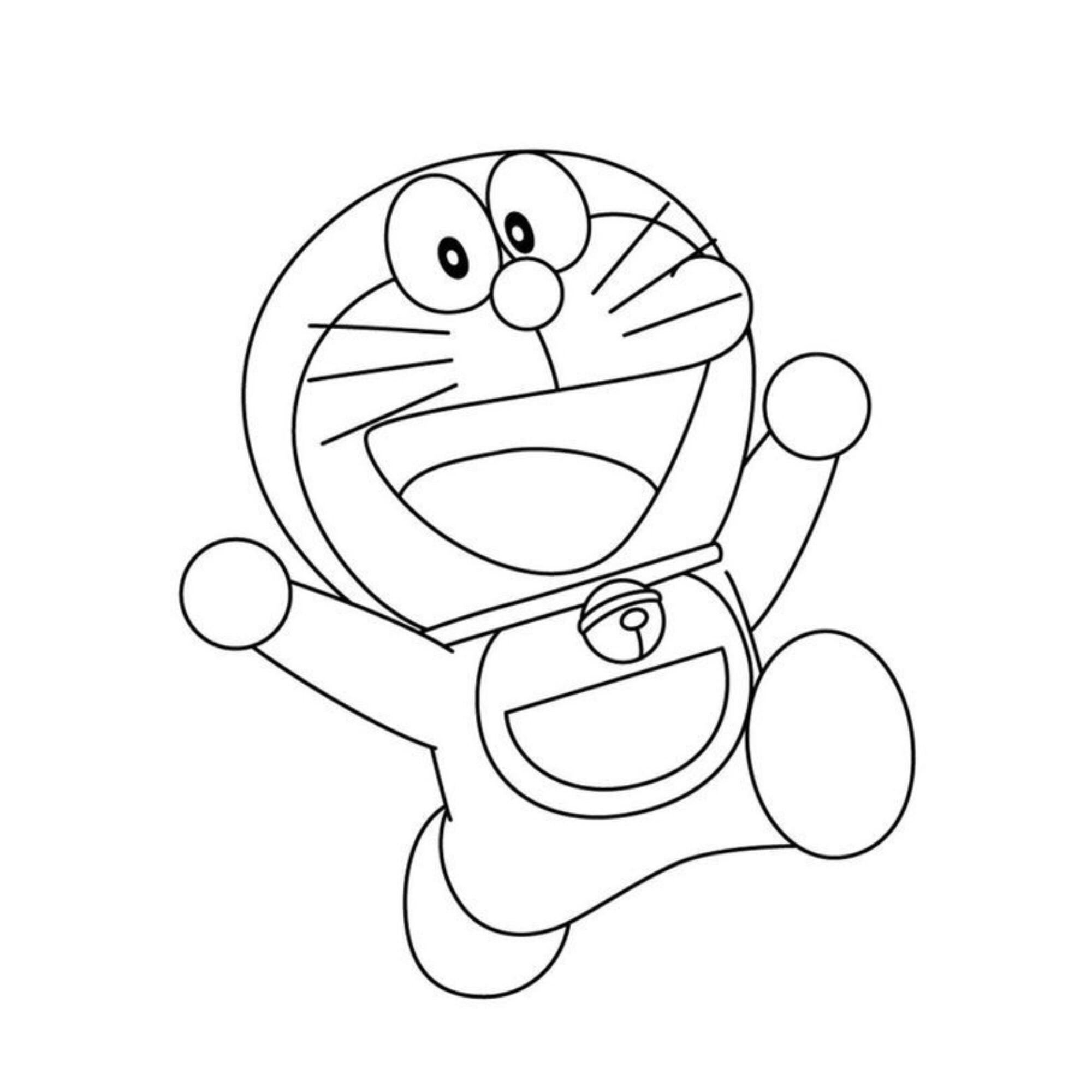Doraemon Coloring Pages - Etsy