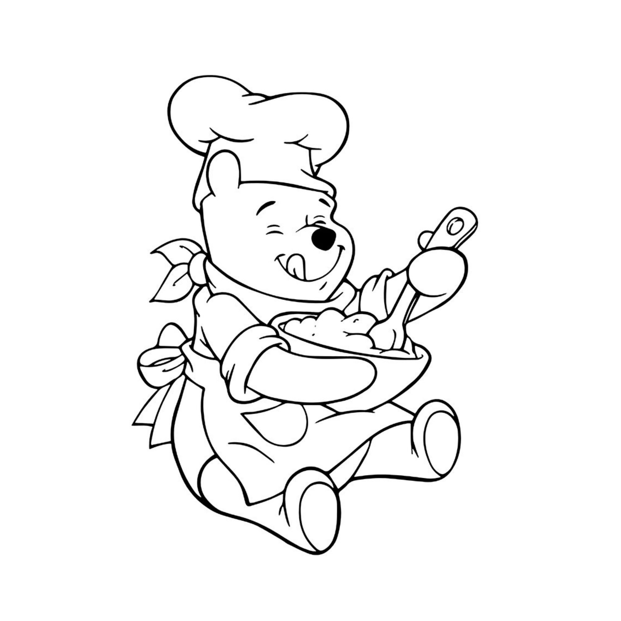 Winnie the Pooh Colouring Book - Etsy