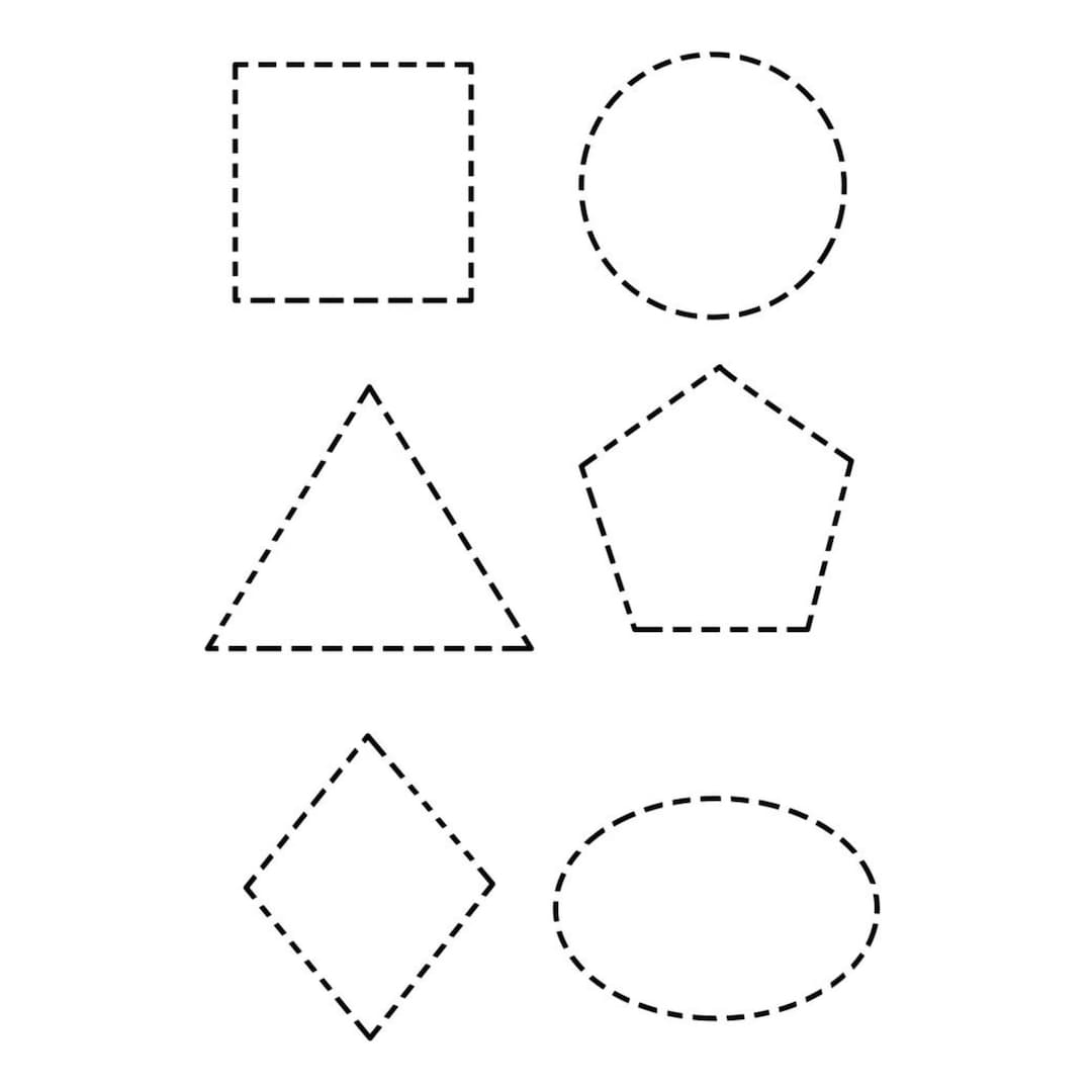 Shapes Dot Marker Activity Sheets - Preschool - Fine Motor Skills - Pre ...