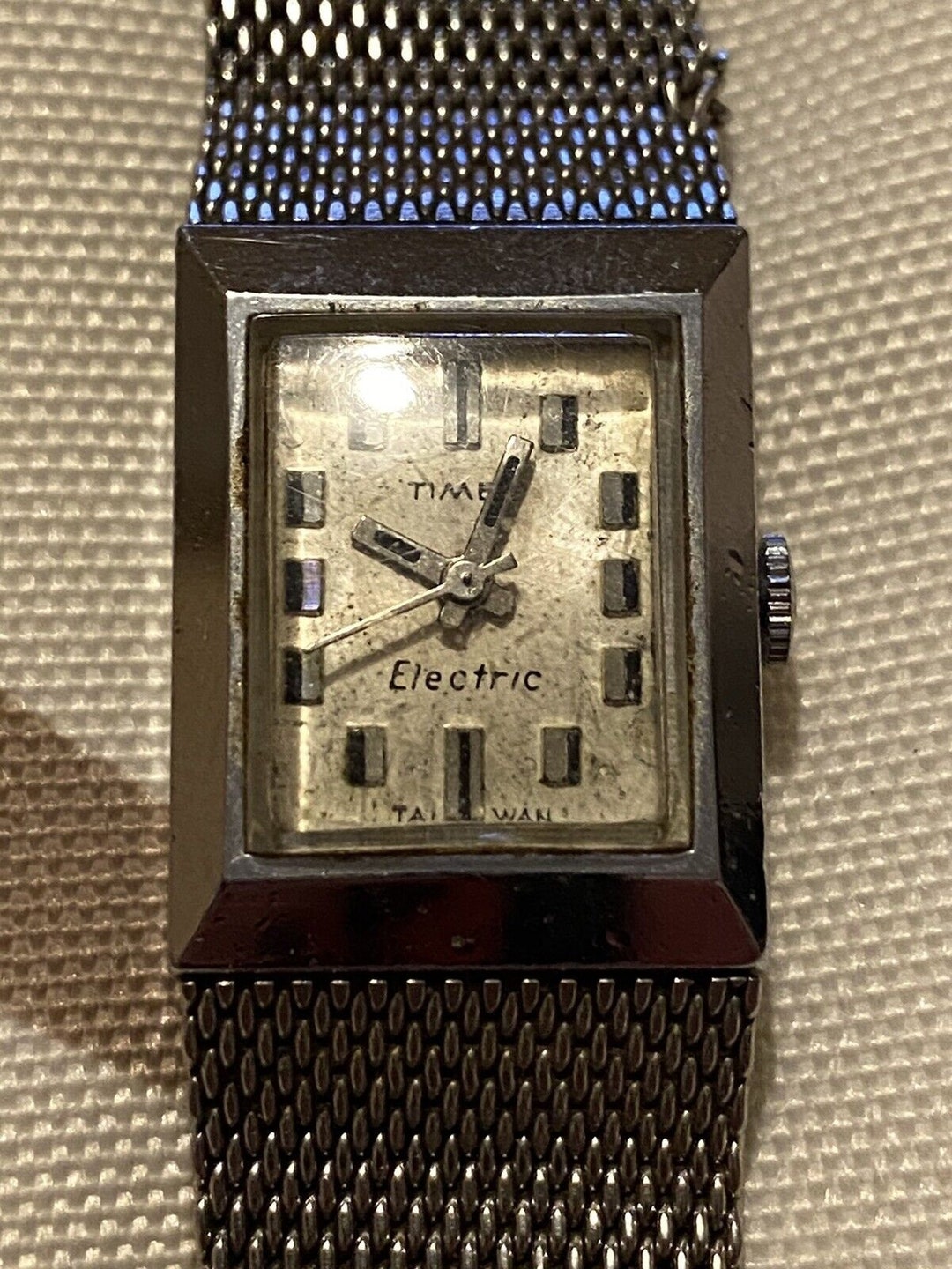 Vintage Watch Timex Electric Stainless Steel - Etsy