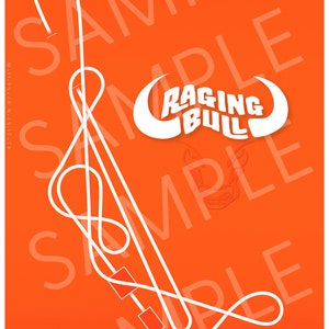 Raging Bull Roller Coaster Layout Poster DIGTAL DOWNLOAD - Etsy