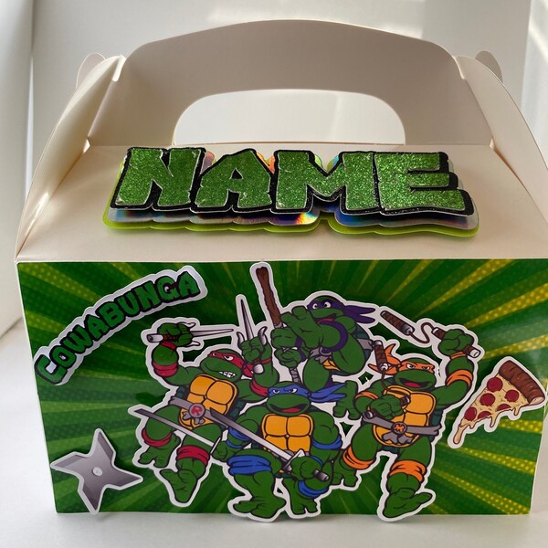 Ninja Turtle Favors - Etsy