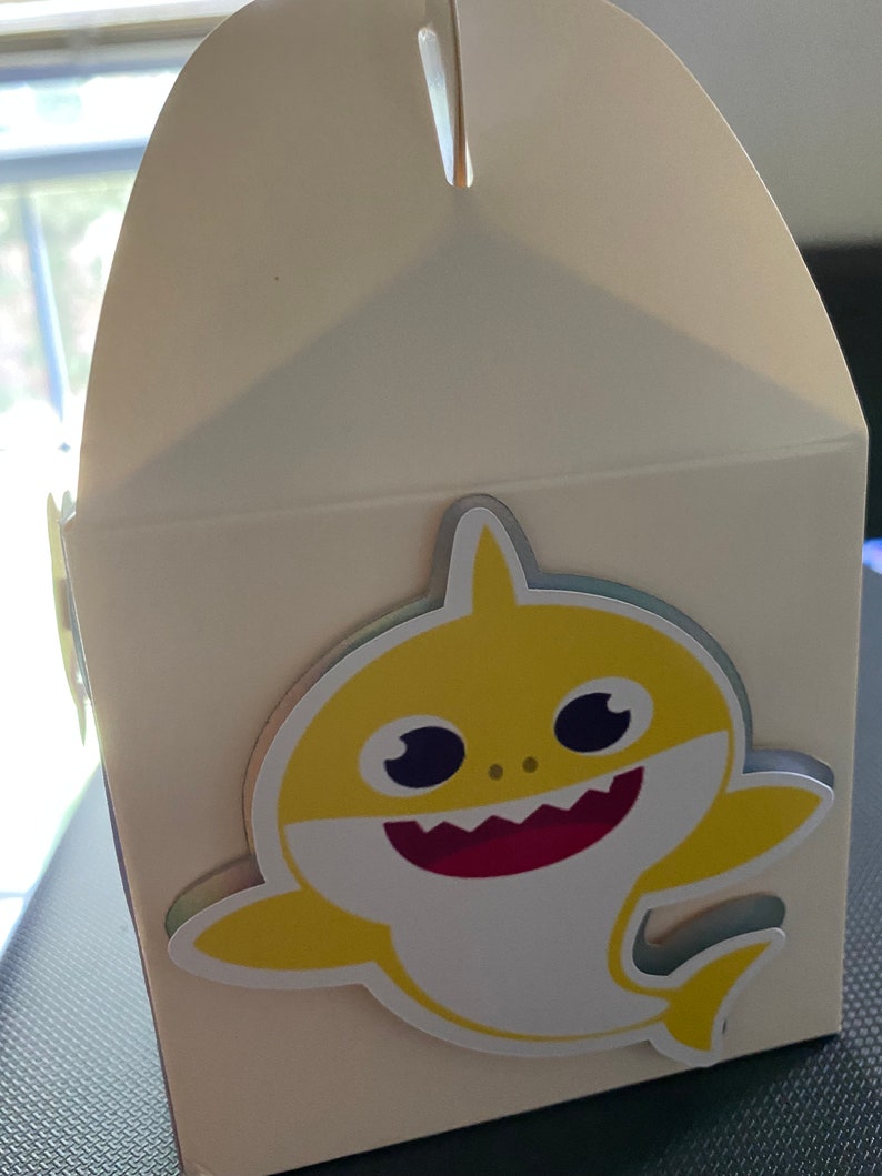Baby Shark Favor Boxes - Etsy