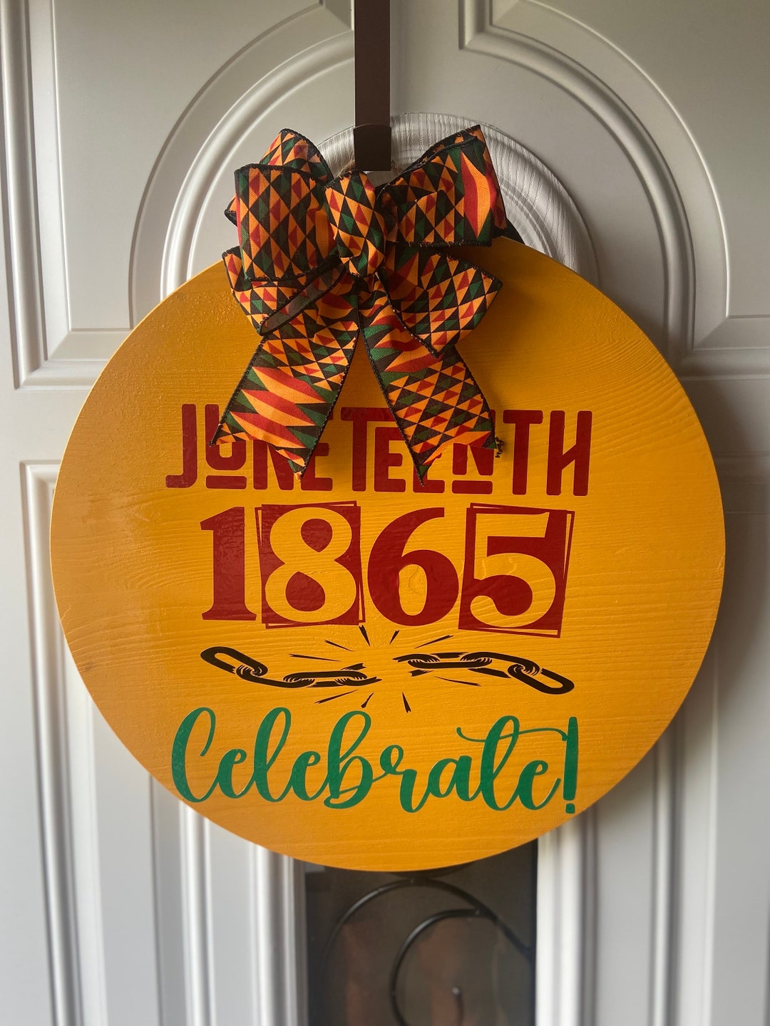 Custom Juneteenth Door Hangers - Etsy