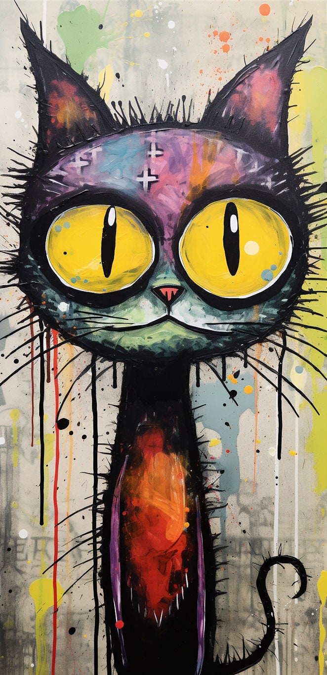 Very Weird Cats, Unloved Cats, Quirky, Sly Cats, Digi Files, Download ...