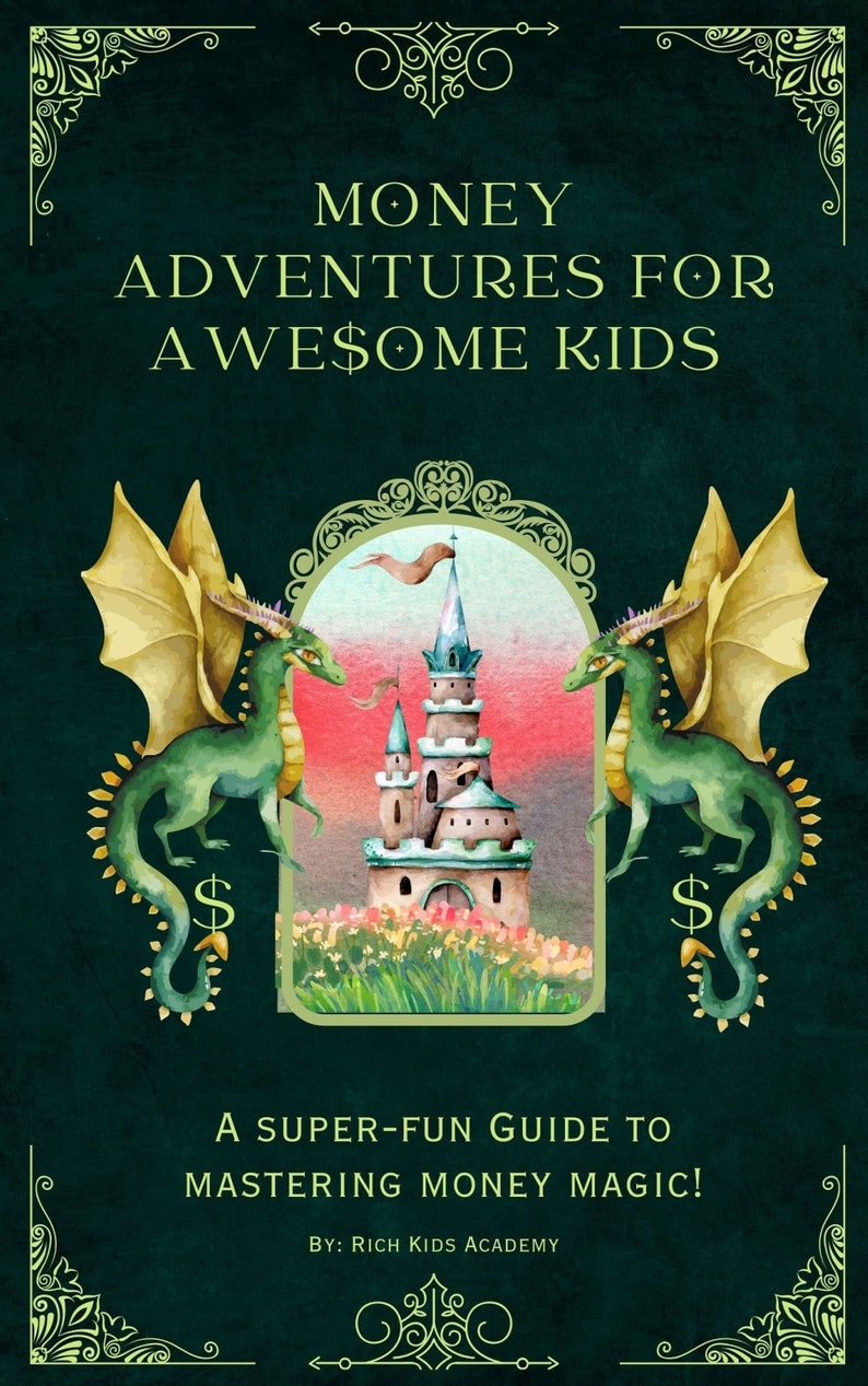 Financial Literacy for Kids, Printable Budget Financial Planner, Home ...