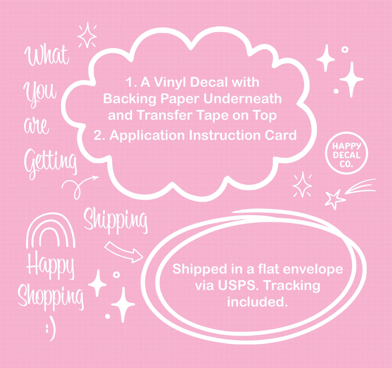 Adhesive Foil Initials Monogram Decal personalized Vinyl Stickers Water ...