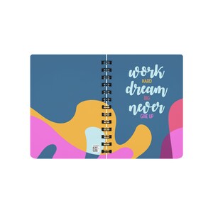 Inspirational Dream Big Notebook Colourful - Etsy