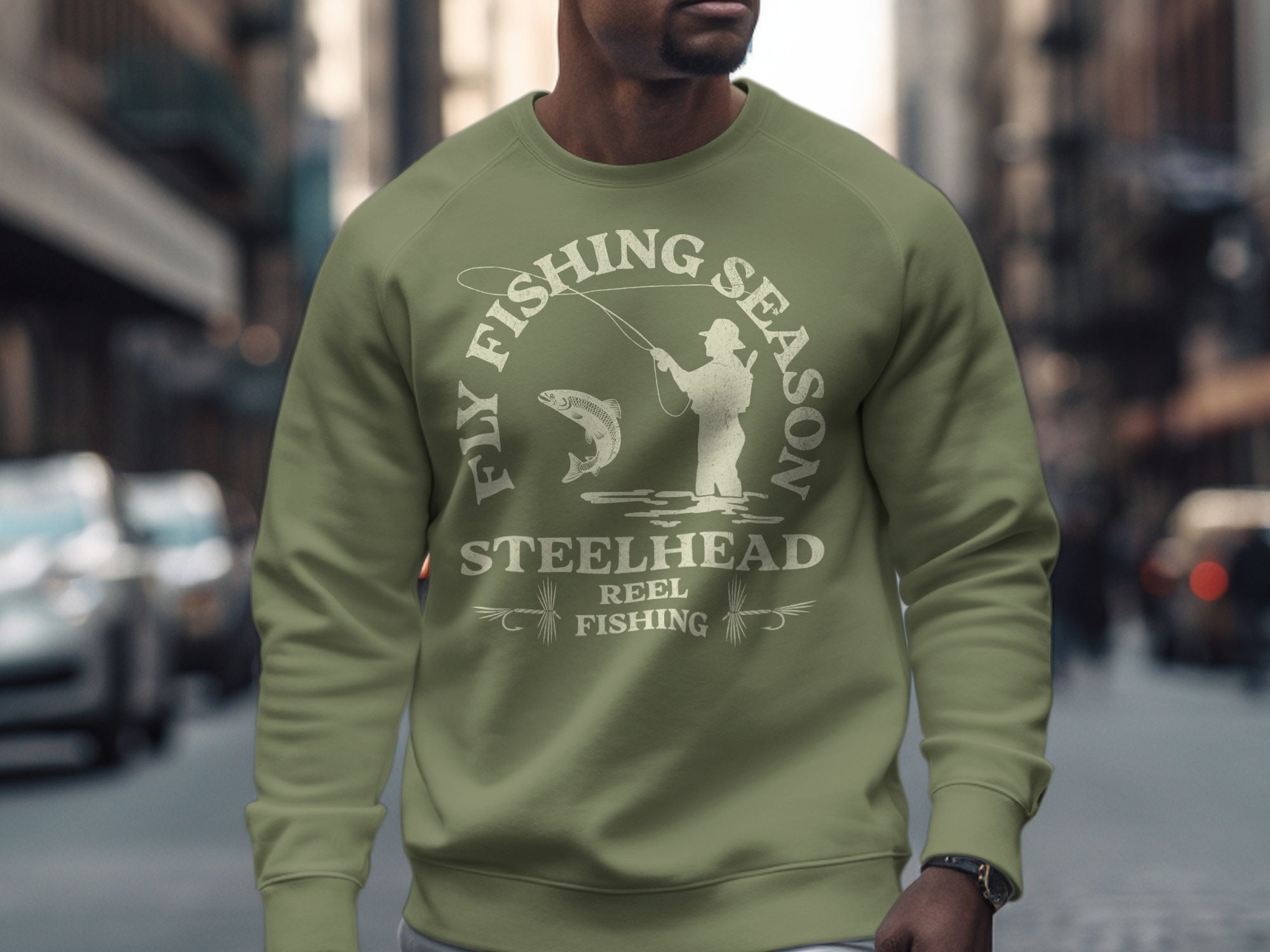 Fly Fishing Season Steelhead Reel Fishing! Fishing Shirt, Steelhead ...
