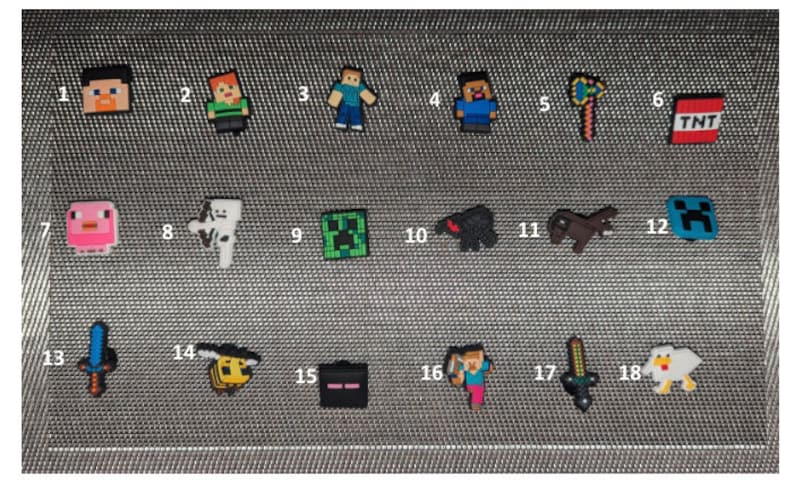 Croc Charms Minecraft - Etsy