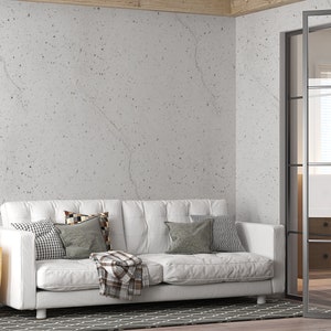 Vintage Plastered Concrete Wallpaper Rustic Living Room Decor - Etsy