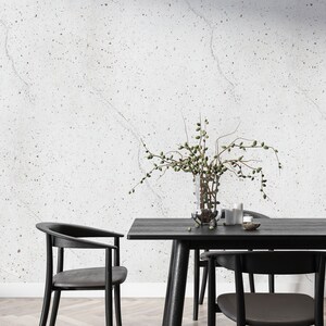 Vintage Plastered Concrete Wallpaper Rustic Living Room Decor - Etsy