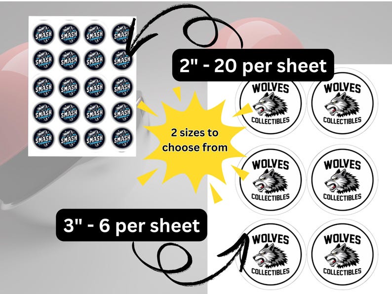 Custom Logo Stickers, Advertising Decals - Etsy