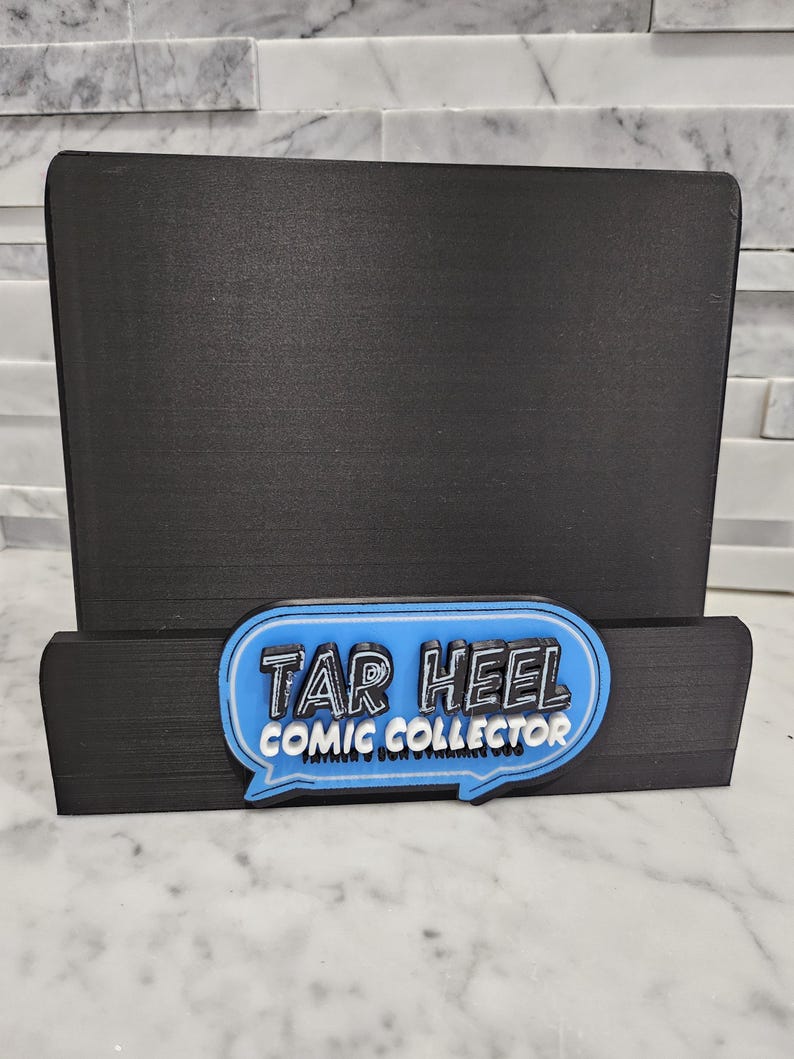 Custom Comic Book Stand, 3D Printed Comic or Magazine Stands ...