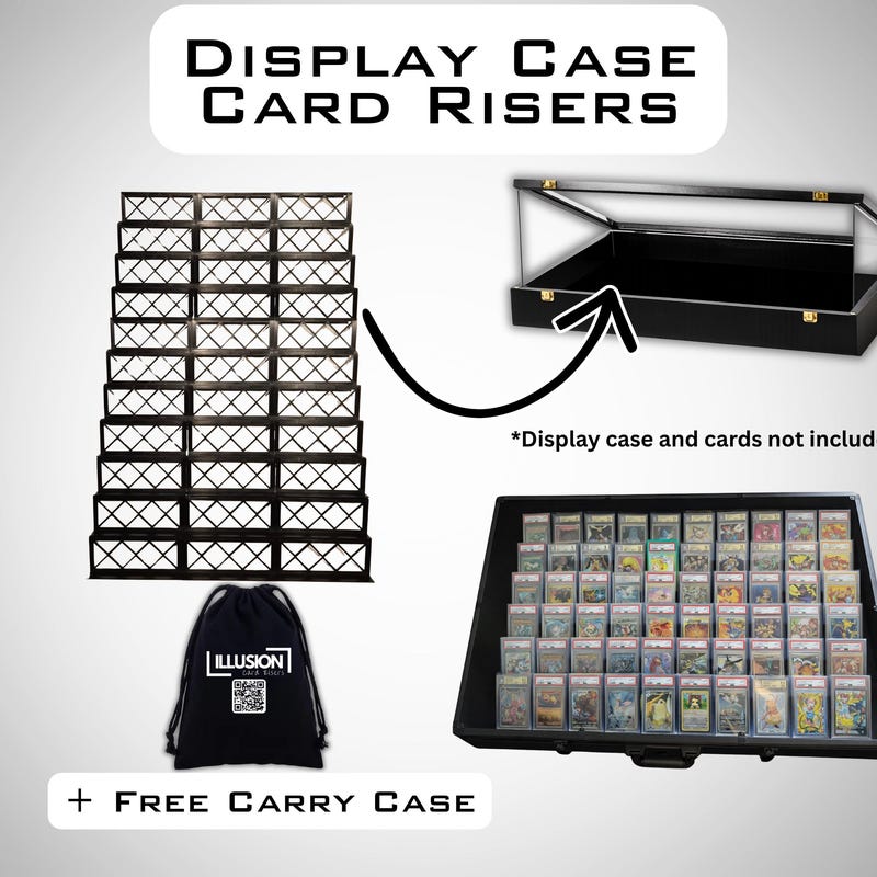Display Card Case Riser - Etsy