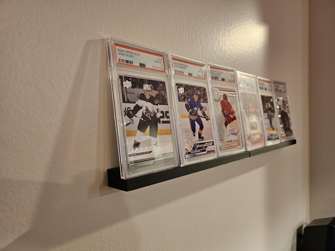 Trading Card Floating Slab Illusion Wall Shelf, Display Your Slabbed ...