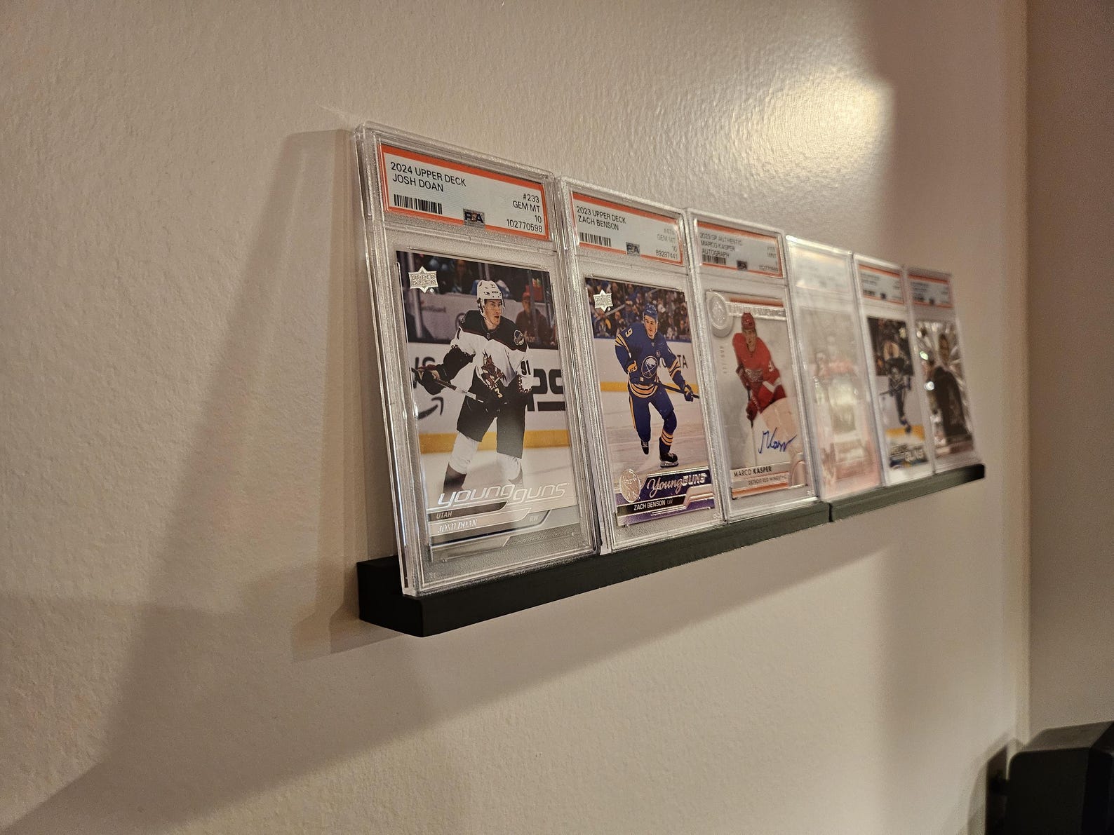 Graded Card Floating Wall Shelf: Sports & TCG Display - Etsy