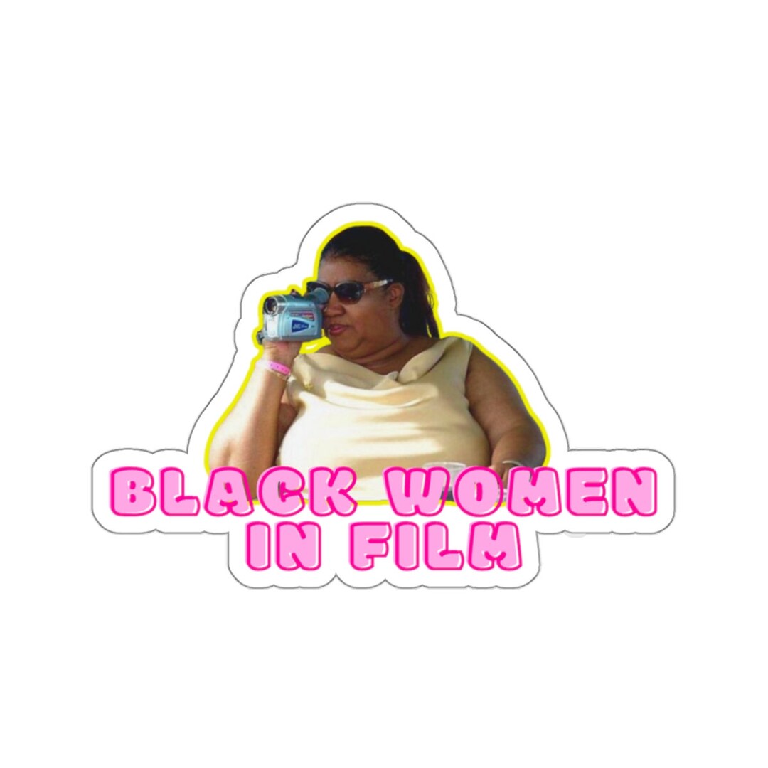 Black Women in Film | Aretha Franklin Filming Sticker| Funny Meme ...