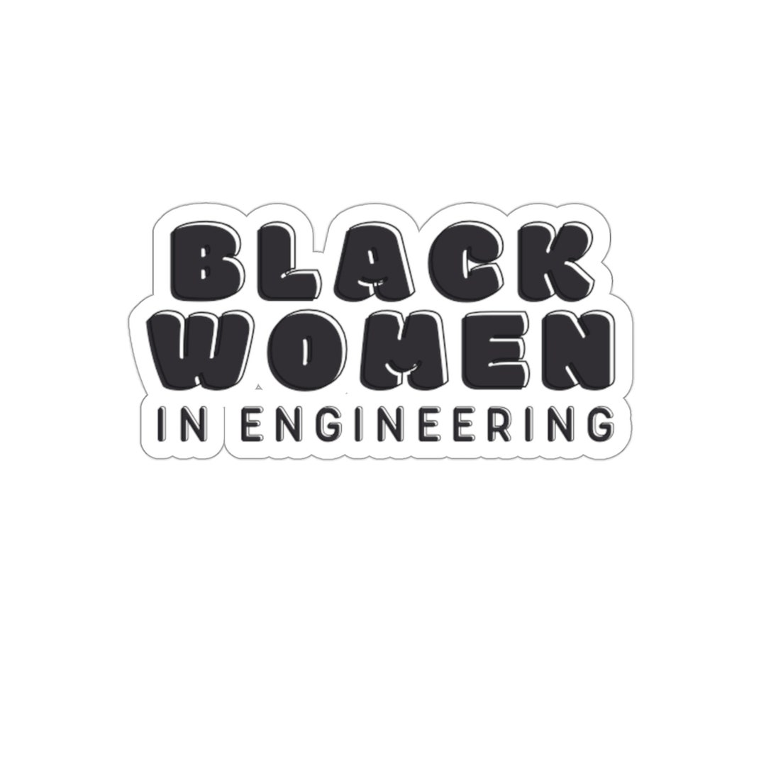 Black Women in Engineering Sticker - Etsy
