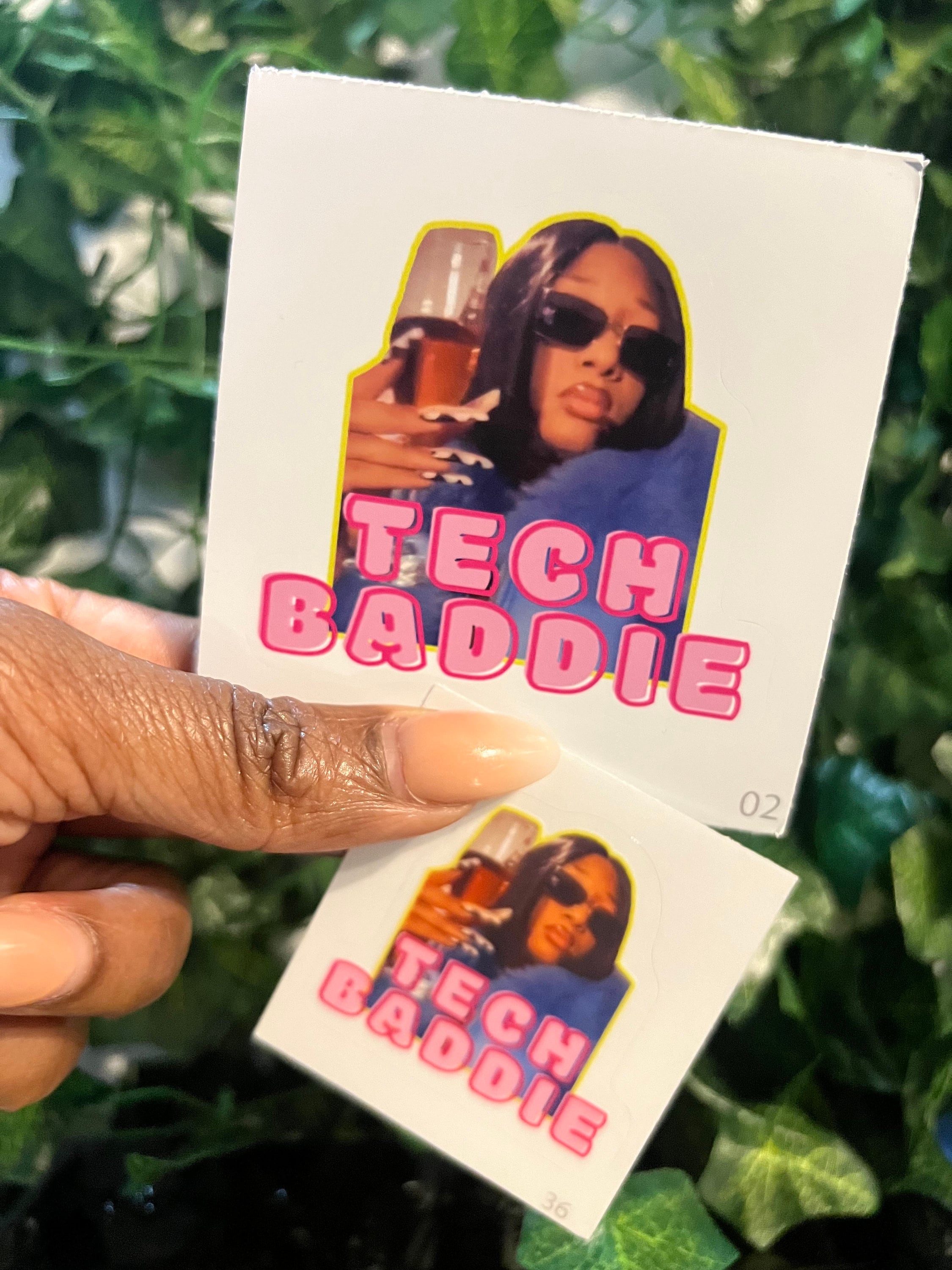 Tech Baddie Sticker Megan Thee Stallion Funny Meme Sticker Women in ...