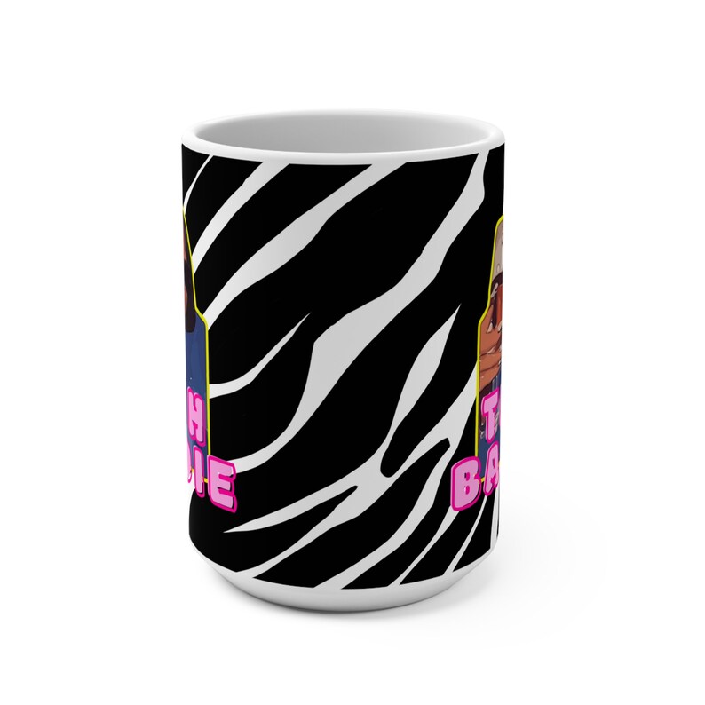 Tech Baddie Mug Zebra Print Mug Megan Thee Stallion Mug 15oz - Etsy