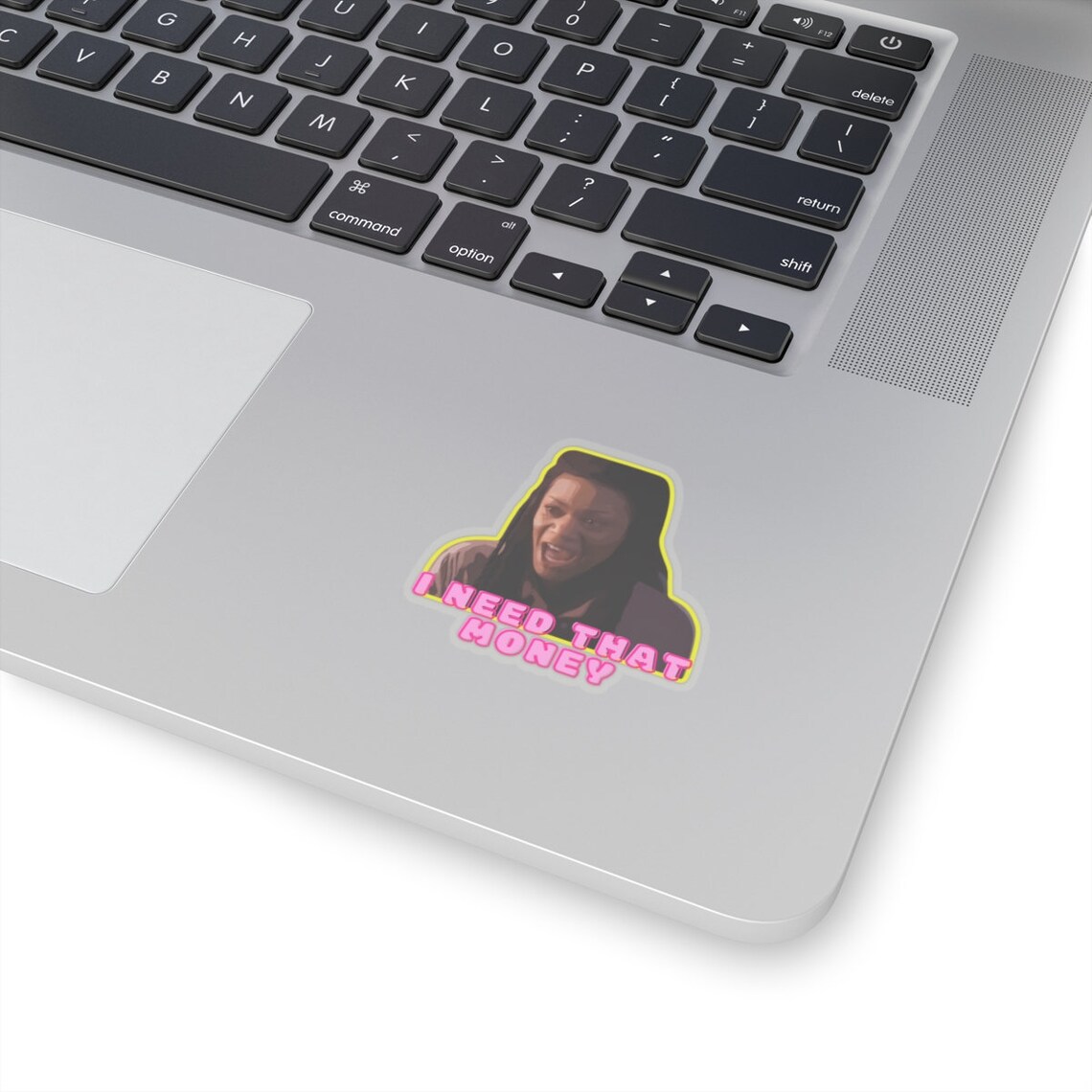 I Need That Money Kiss-cut Sticker | Funny Meme Stickers | Set It off ...