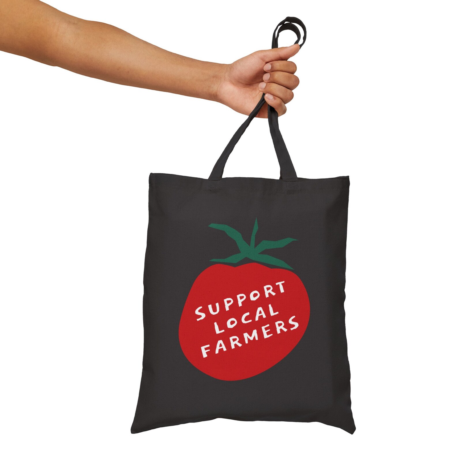 Support Local Farmers Tote Bag Shop Small, Shop Locally, Farming Tote ...
