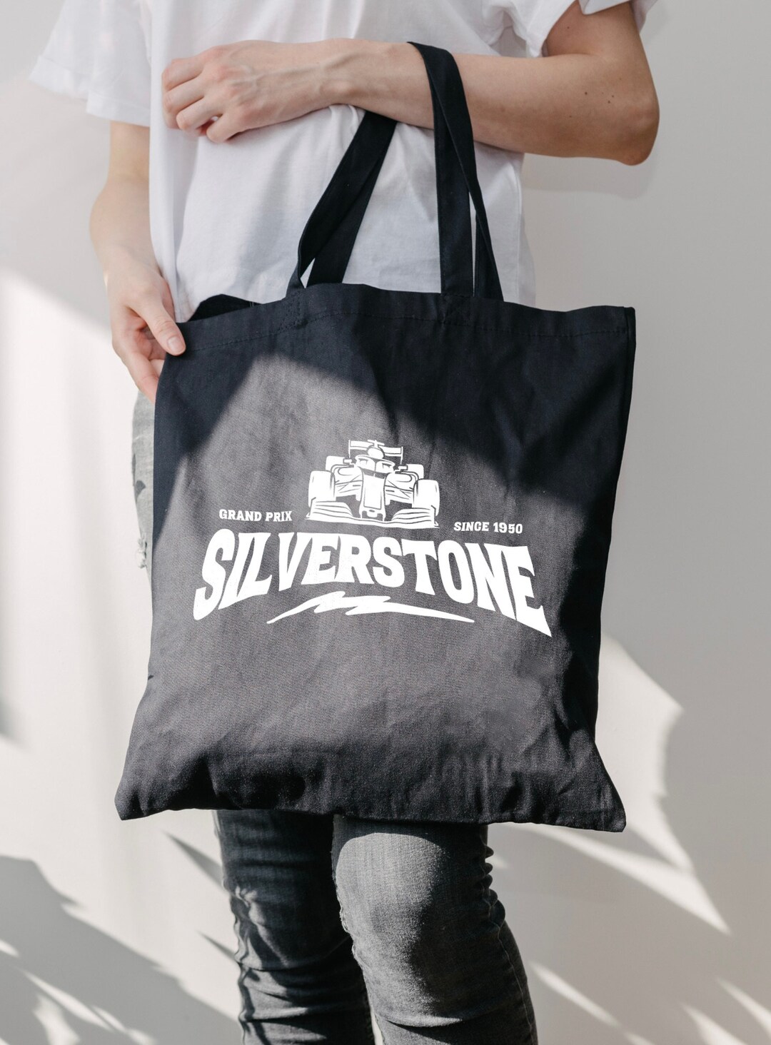 Silverstone Grand Prix Tote Bag Hot Girls Watch F1, Racing Sundays ...