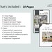 Interior Design Scope of the Work Template - Fully Editable - Canva ...