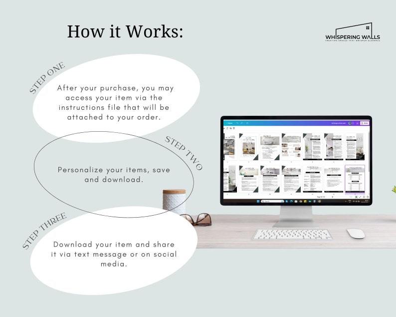 Interior Design Scope of the Work Template - Fully Editable - Canva ...