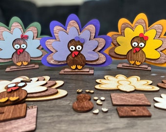 Thankful Turkey Thanksgiving Bible Craft, Fall Sunday School Craft ...