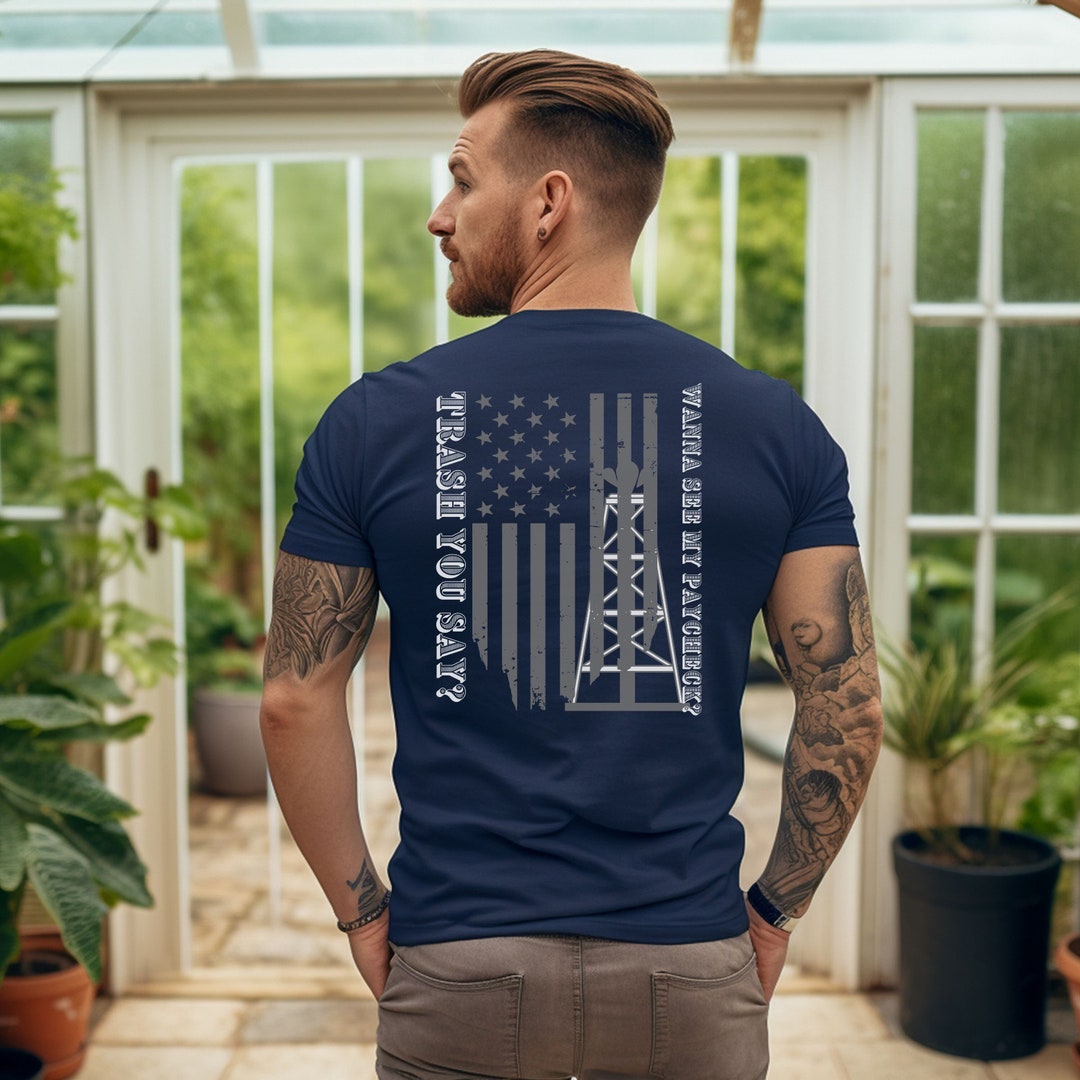 Oil Field Life Tee: Oilfield Strong Shirt, Roughneck Texas Driller Gift ...