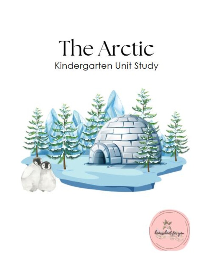 The Arctic Kindergarten Unit Study - Etsy